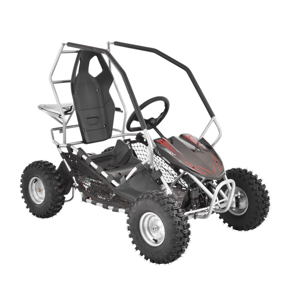 Crosskart / Mini-UTV for barn - 500W - Sølv - 41995,- - Firhjulinger ...