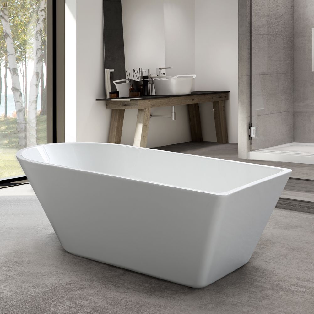 Badekar Repulse bay - 160 cm - 8195,- - Frittstående badekar - Hjemfint.no